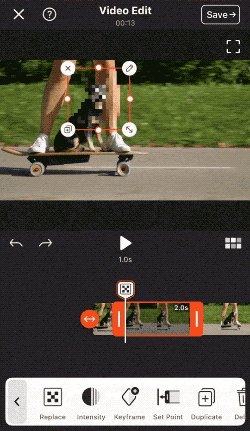 How to add mosaics – VDIT - Video Editor